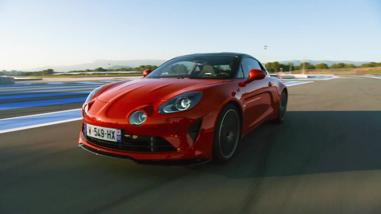 The new Alpine A110 S in Orange Fire Driving Video - video Dailymotion