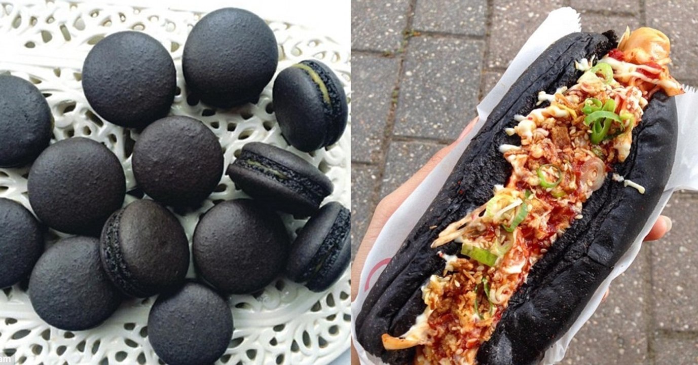 Les aliments noirs ont la côte ! Alors cela vous donne envie ? - Vidéo ...