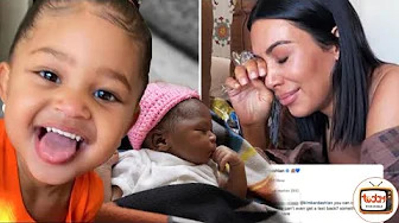 Stormi was happy when she first met her brother... Kylie Jenner ...