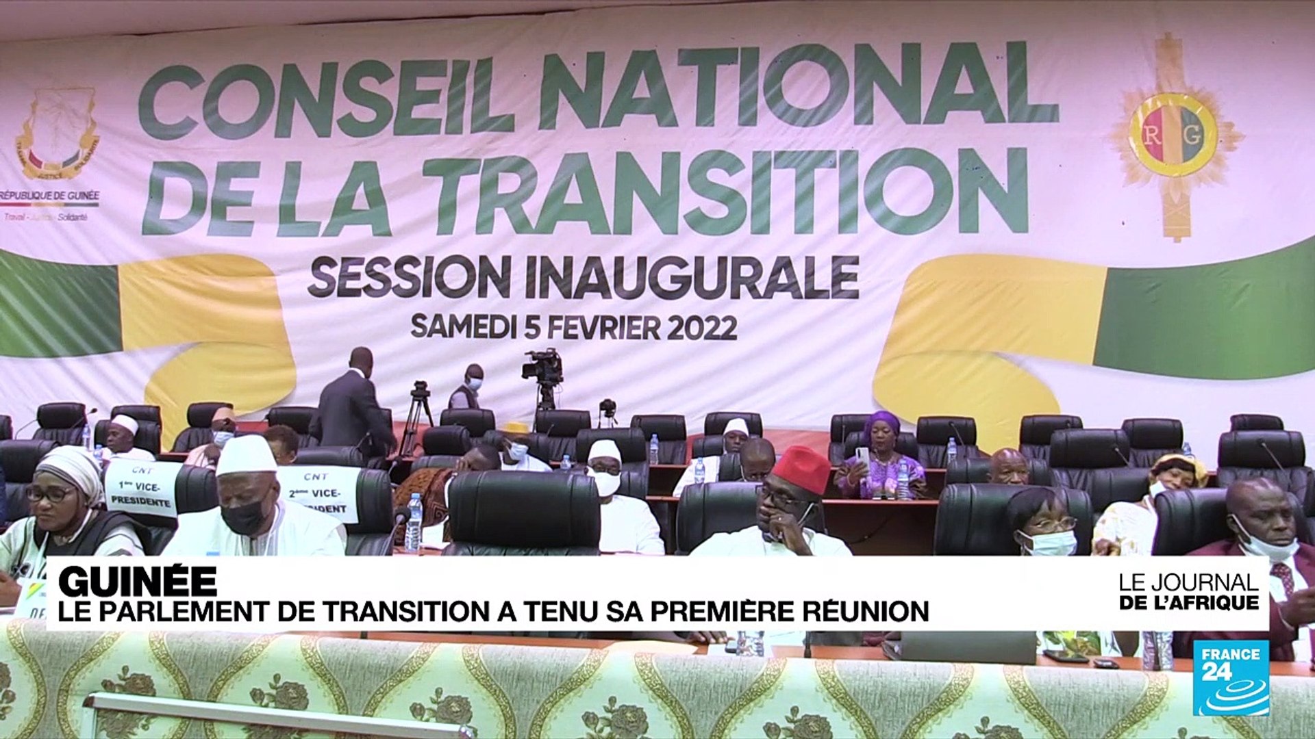 Guinée: le Parlement de transition a tenu sa première réunion