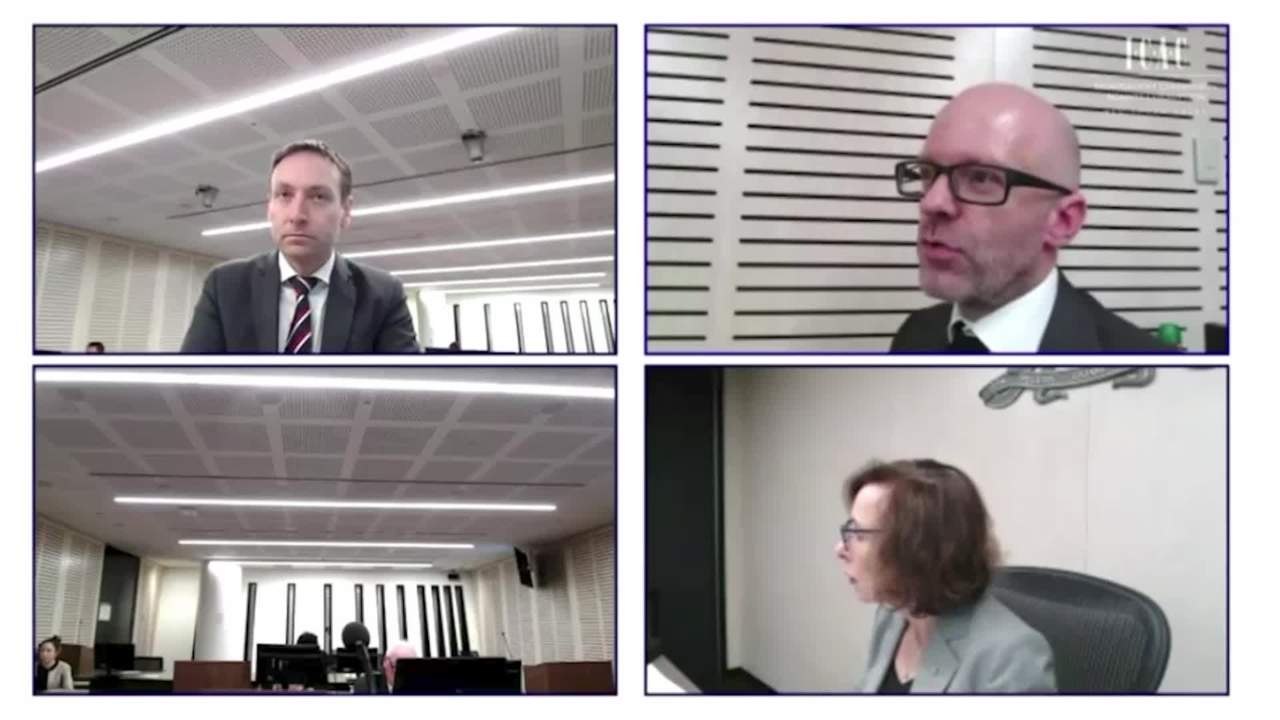 Chris Hanger provides evidence in the ICAC Operation Keppel inquiry ...