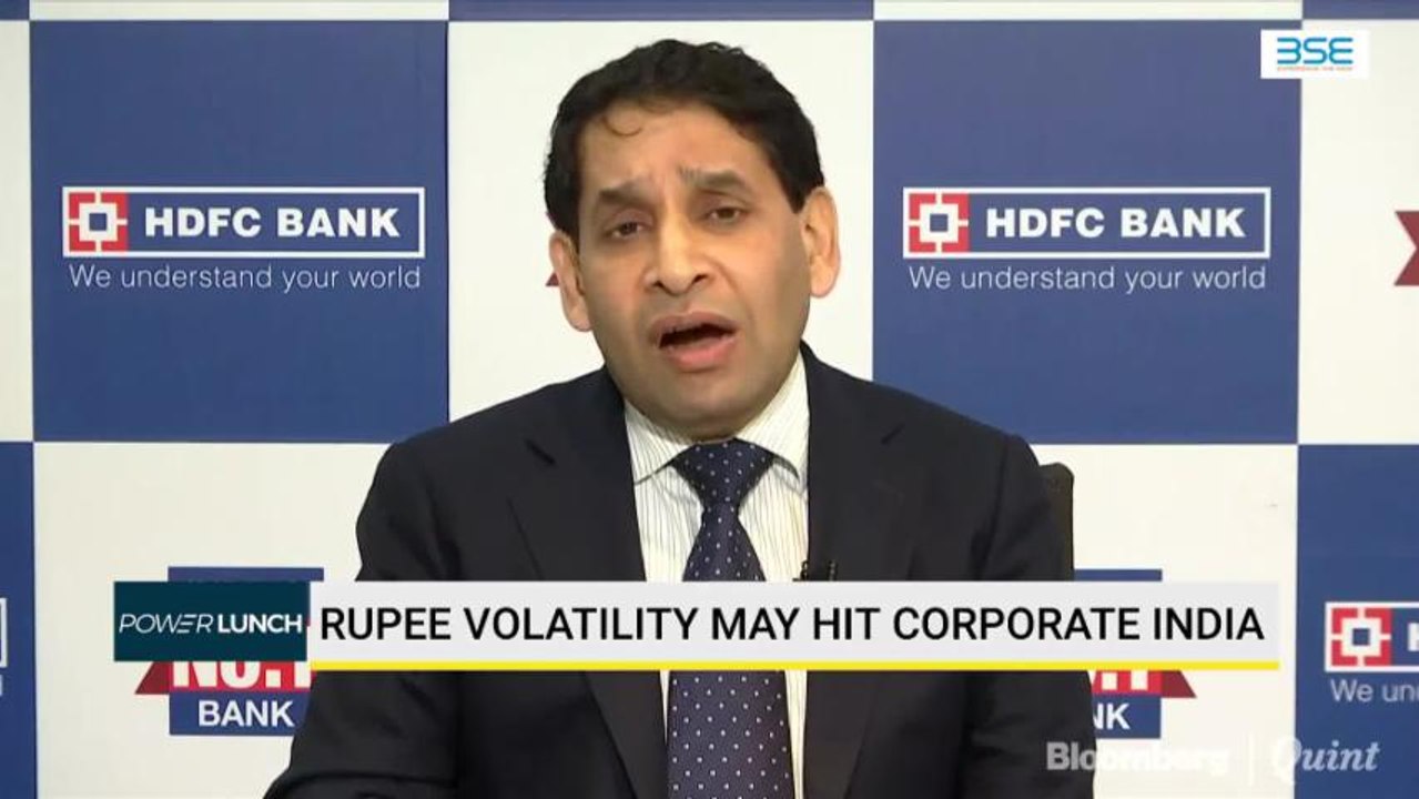 HDFC Bank's Ashish Parthasarthy Expects The Indian Rupee To Consolidate ...