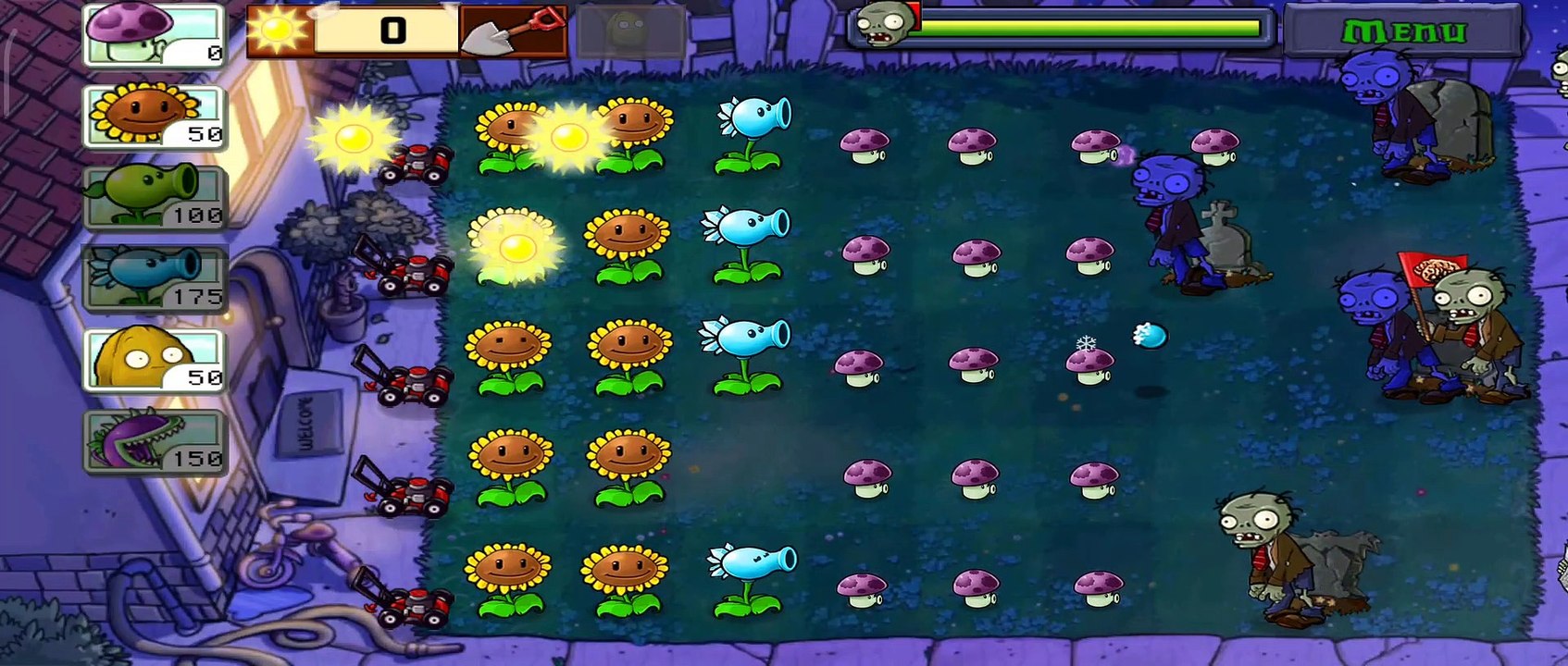 PvZ - Night Stage Part 1 - Video Dailymotion