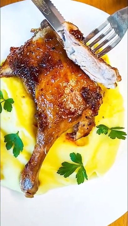 Baked Duck Leg Quarters with Orange Glaze⁉️ - video Dailymotion