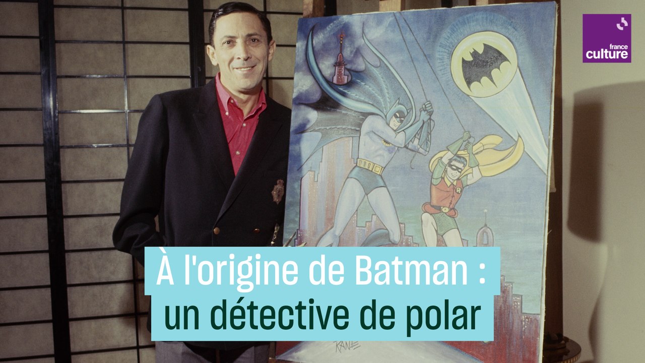 Batman, à l'origine plus détective de polar que super-héros - Vidéo ...