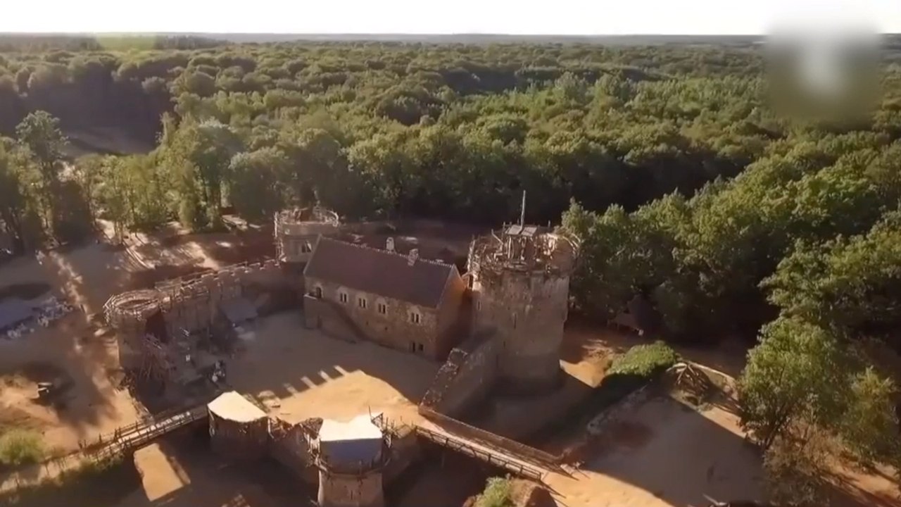 They spent 20 years restoring a medieval castle and the result Is ...