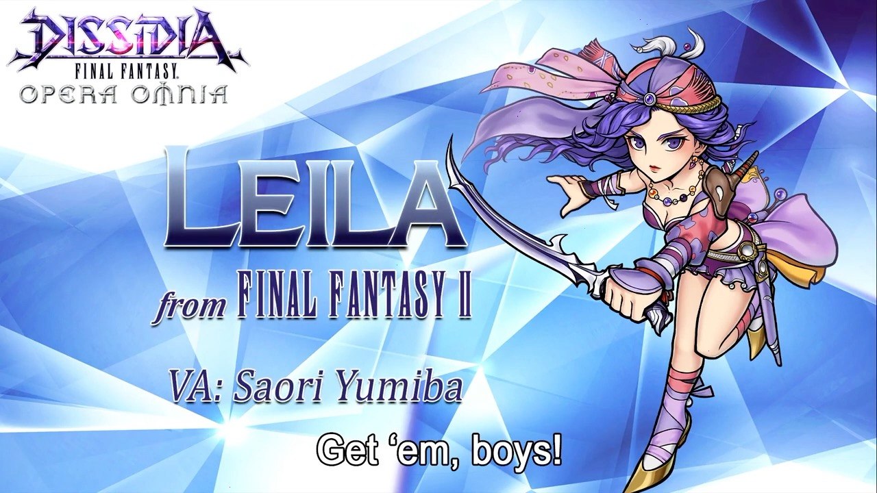 Dissidia Final Fantasy Opera Omnia - Official Leila Trailer - video ...