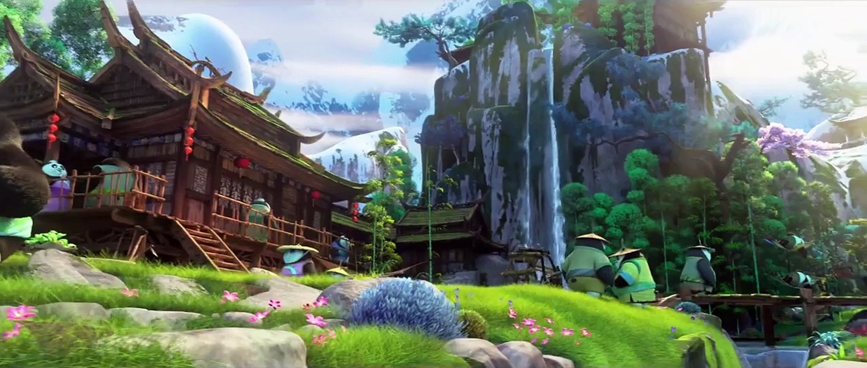 Kung Fu Panda 3 Clipe Original - "Vila secreta dos pandas" - video ...