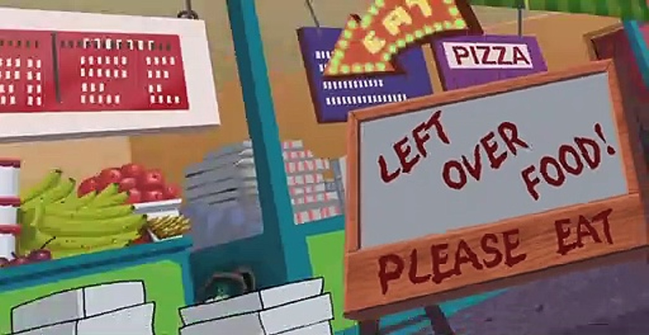 Scooby Doo Eet Pizza