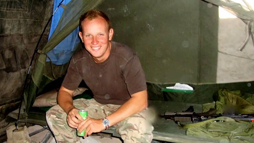 An ex-army officer has changed career paths by entering the care sector