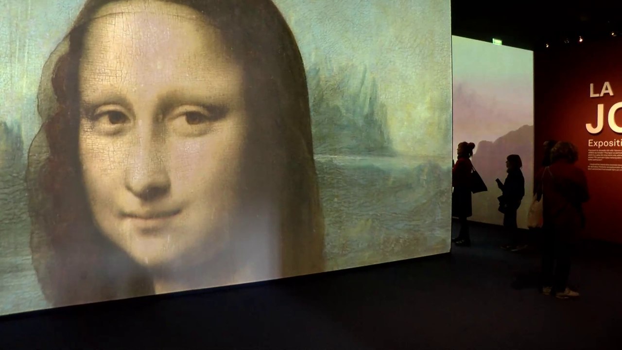 Immersion dans le tableau le plus célèbre du monde - Vidéo Dailymotion