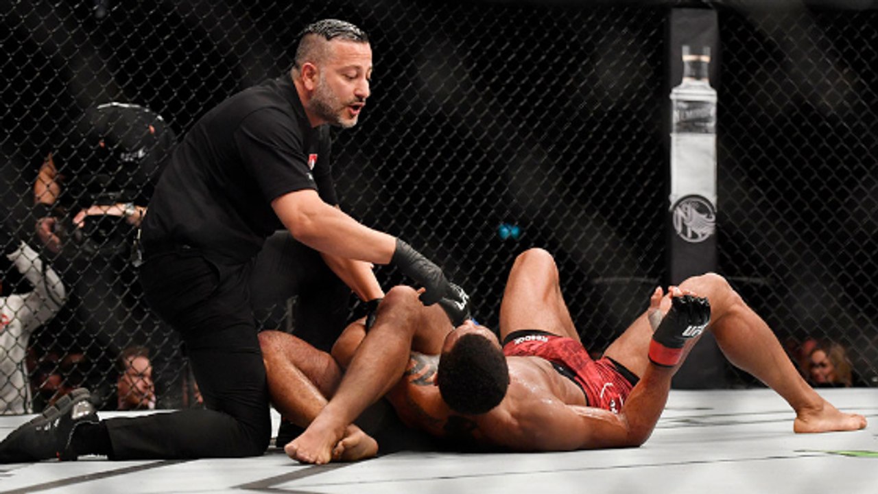 UFC Londres : Danny Roberts n'abandonne pas, mais se fait quand même ...