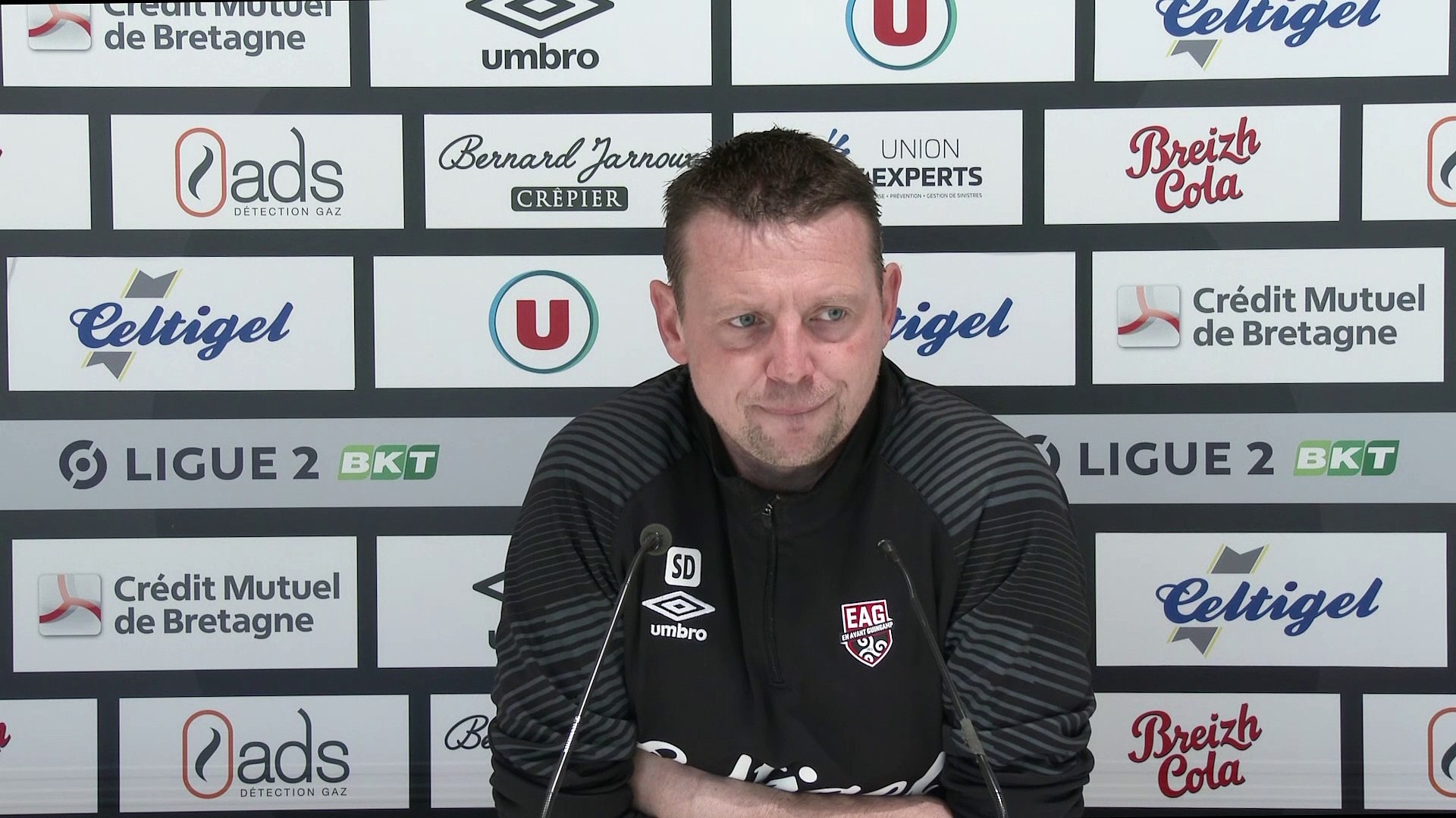 EAG - QRM : Le point presse de Stéphane Dumont