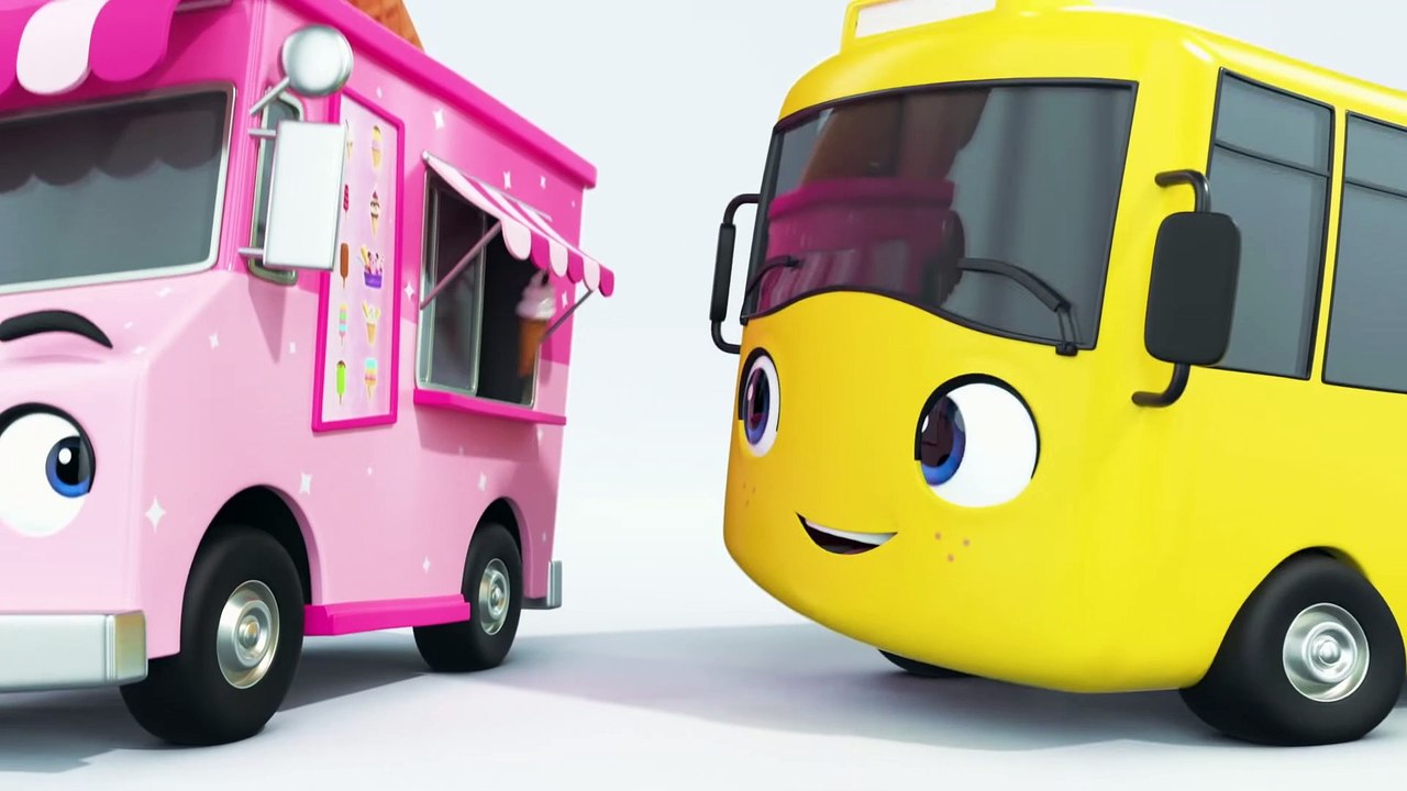 FROZEN BUSTER Ice Cream HOT SUMMER - Go Buster the Yellow Bus | Nursery ...