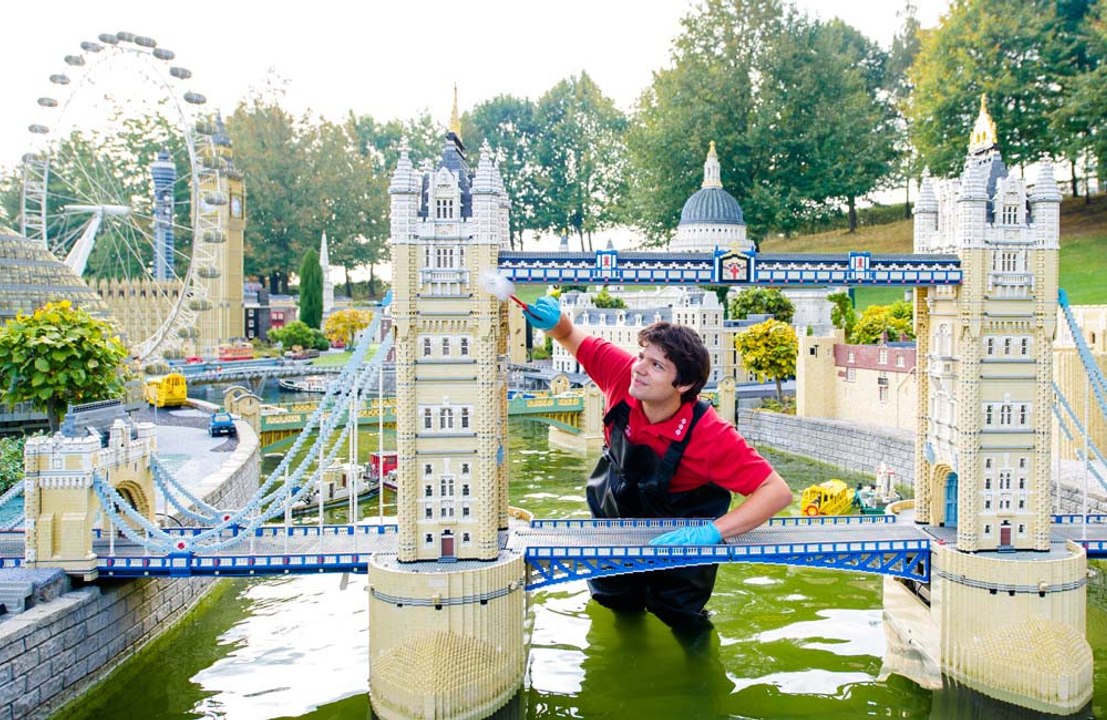 A driver who was pulled over showed police a Legoland driving license ...