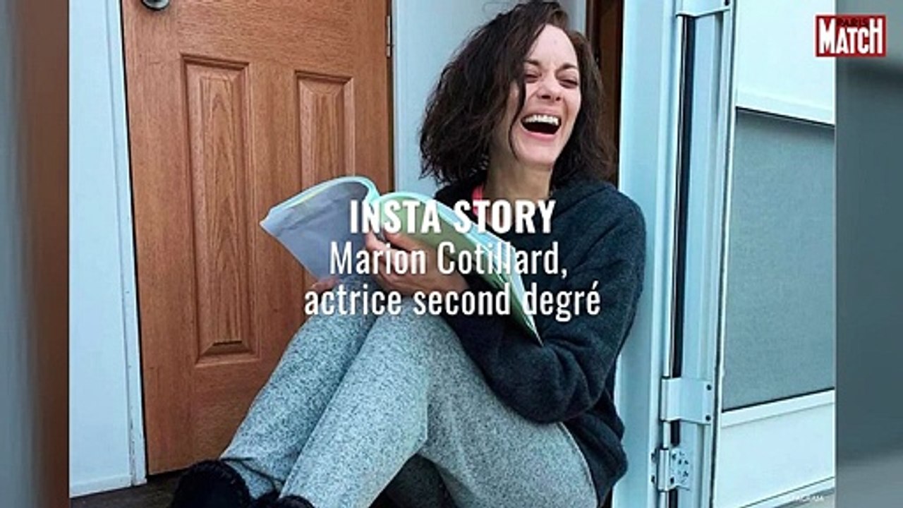 Insta Story : Marion Cotillard, glamour et second degré - Vidéo Dailymotion