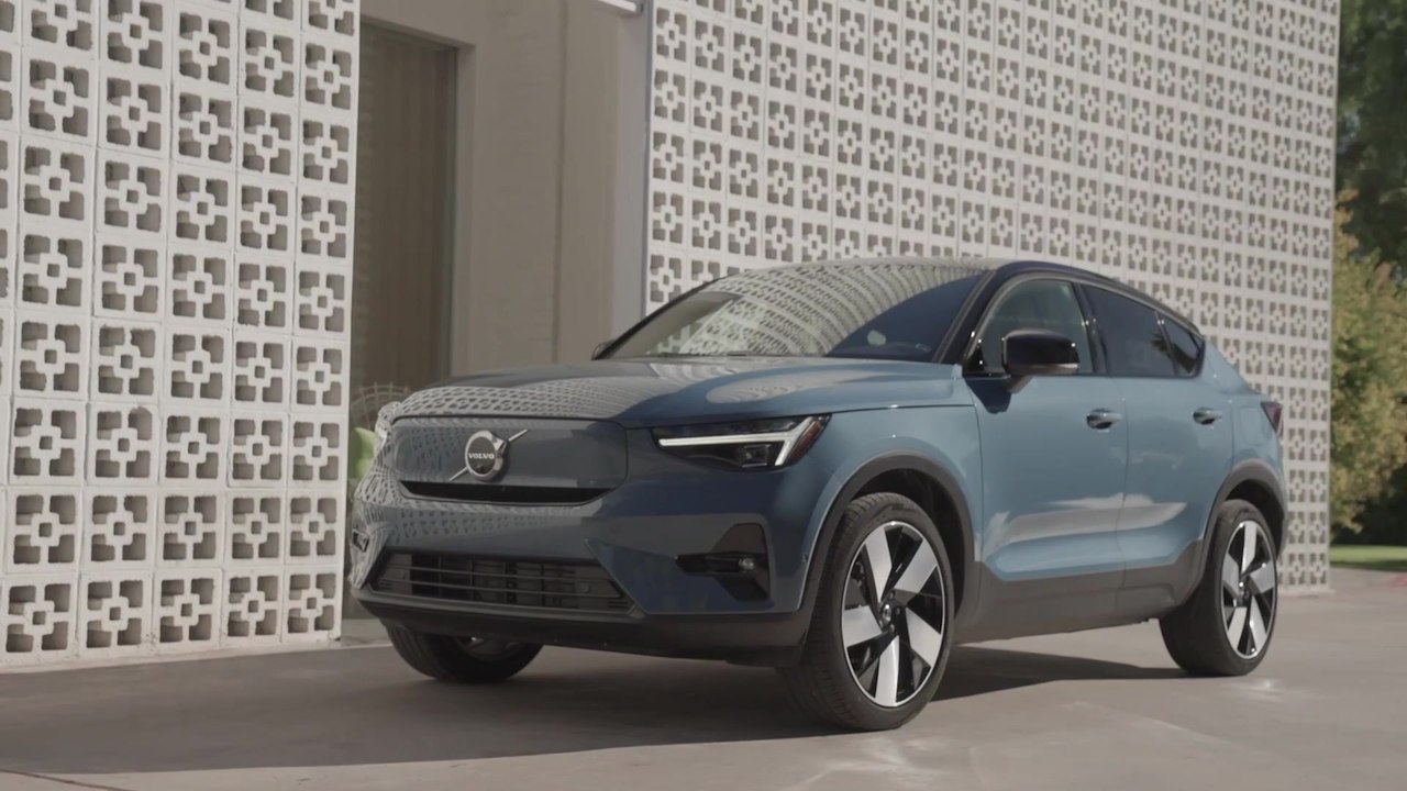 2022 Volvo C40 Design in Palm Springs - video Dailymotion
