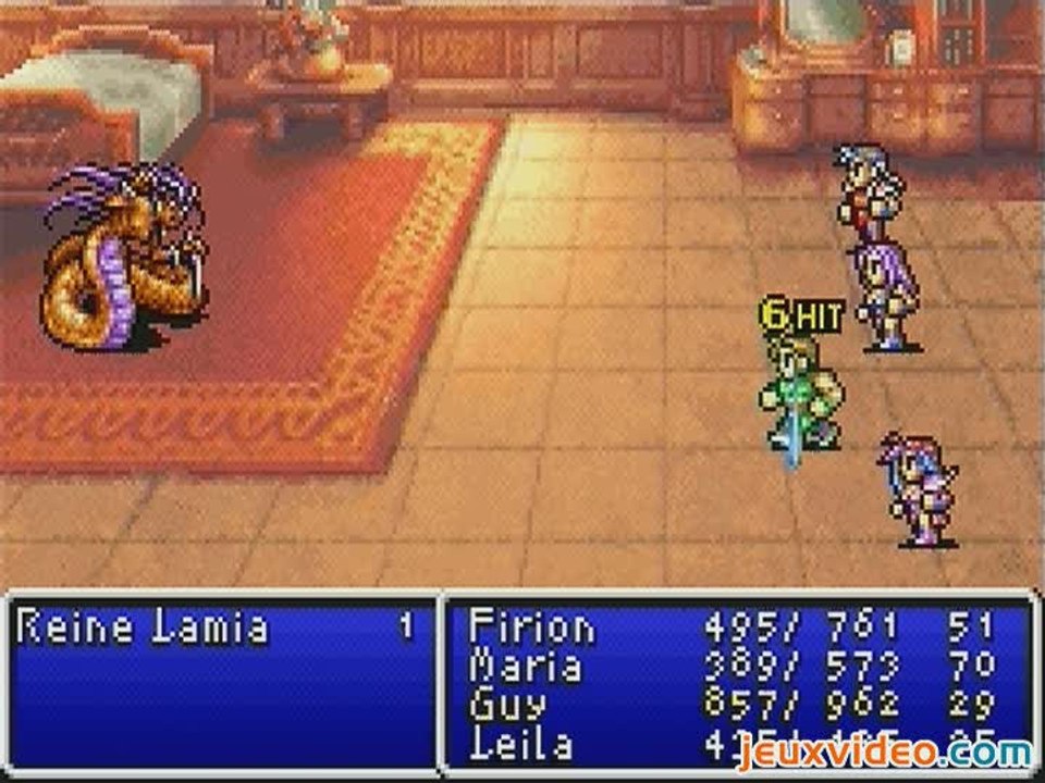 Final Fantasy I & II : Dawn of Souls : Reine Lamia - Vidéo Dailymotion