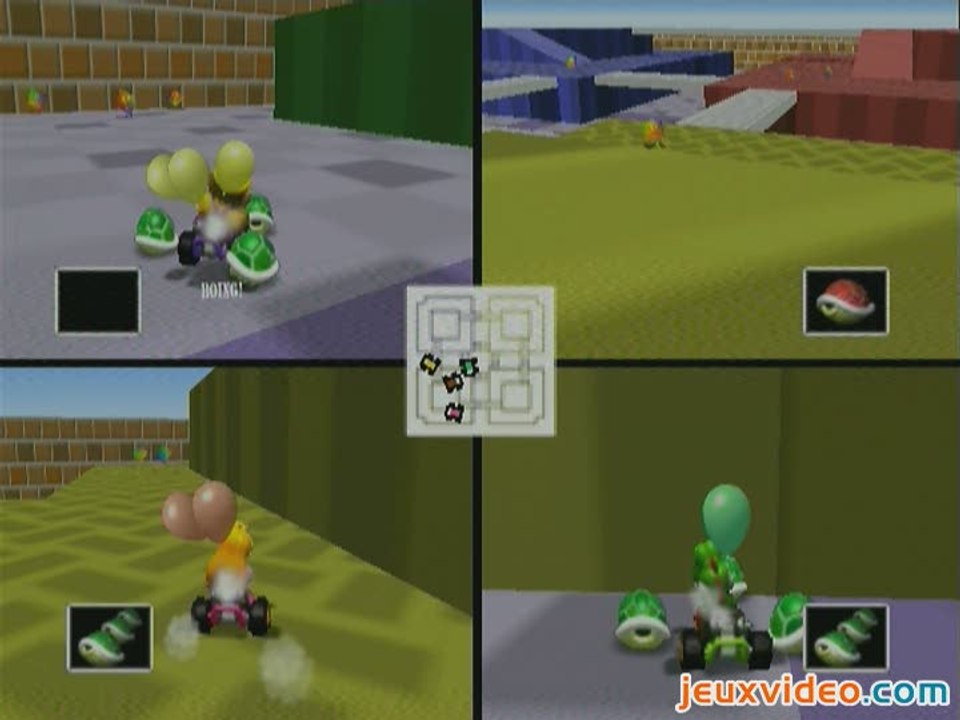 Mario Kart 64 : Block Fort - Vidéo Dailymotion