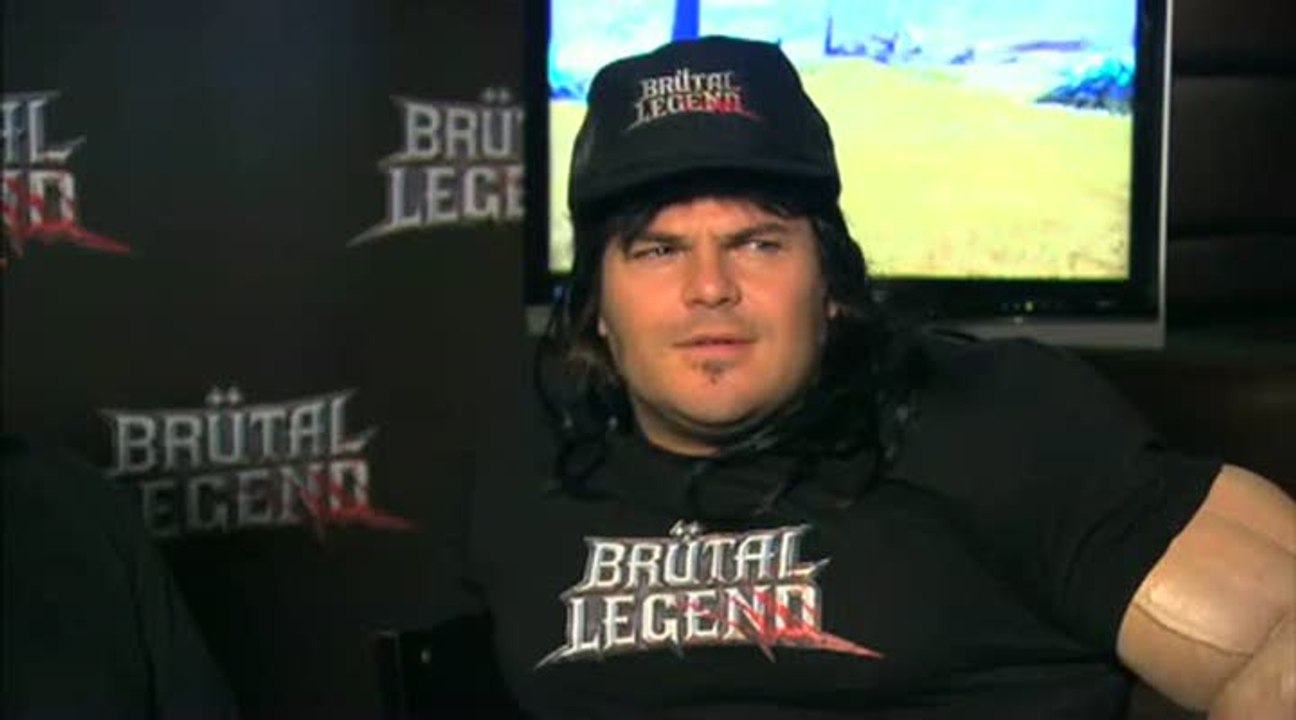 Brütal Legend : Interview de Jack "Eddie Riggs" Black - Vidéo Dailymotion