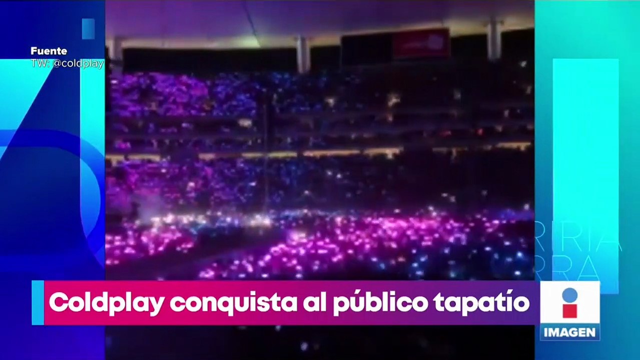 ¡Coldplay conquista al público tapatío! - Vídeo Dailymotion