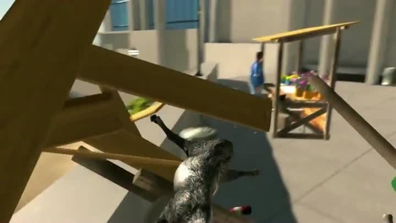 Goat Simulator - PS4 Launch Trailer - Vidéo Dailymotion