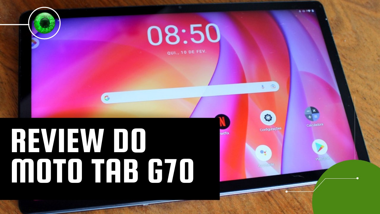 Review | Moto Tab G70, um bom tablet com ótimo som Dolby Atmos - Vídeo ...