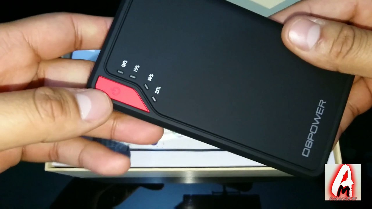 Dbpower DJS40 Car Jump Starter PowerBank 8000mah (Review) - video ...