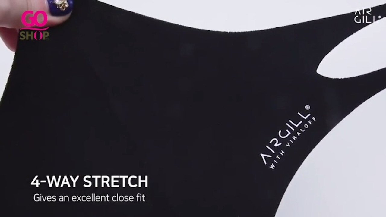 AIRGILL Washable Fabric Face Mask - video Dailymotion