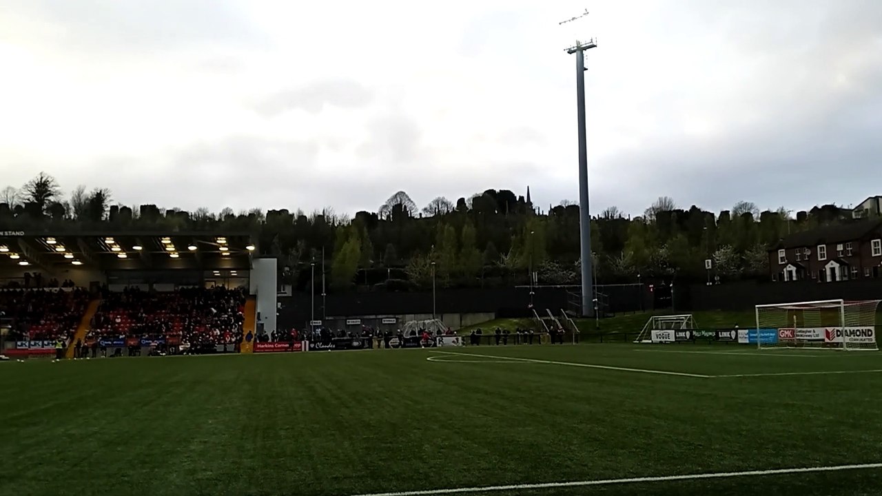 Ryan McBride Brandywell stadium in Derry - video Dailymotion