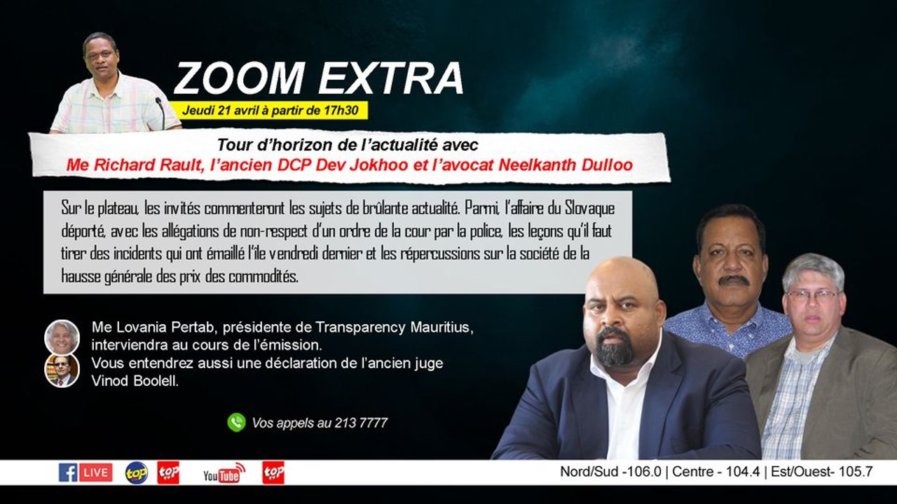 Zoom Extra : Tour d’horizon de l’actualité avec Me Richard Rault, l ...