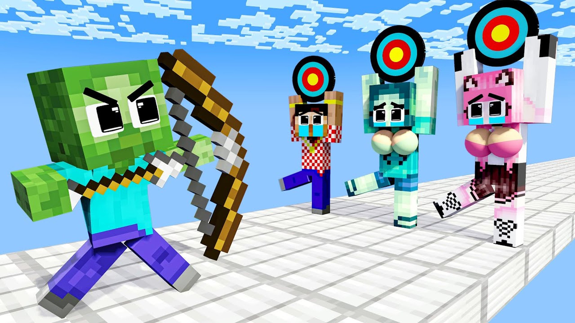 Anime Zombie Girl Minecraft