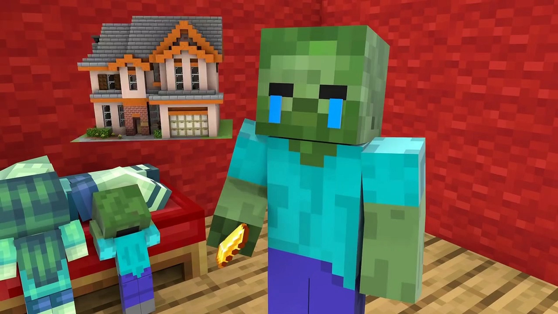 Zombies Minecraft 1920x1080 100+] Minecraft Zombie Wallpapers