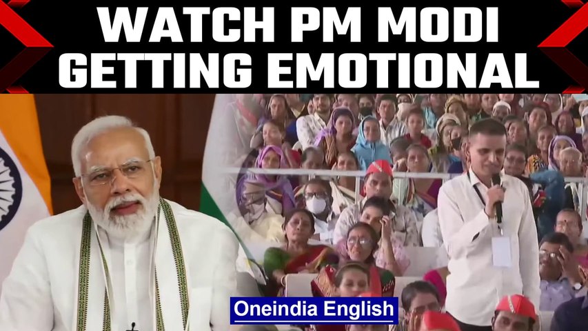 When PM Modi got emotional while speaking to a Gujarat man, his ...