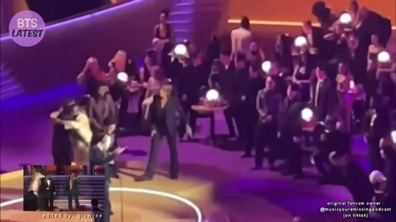 BTS Full Reaction To SILK SONIC Acceptance Speech At 64th Grammy Awards! - video Dailymotion