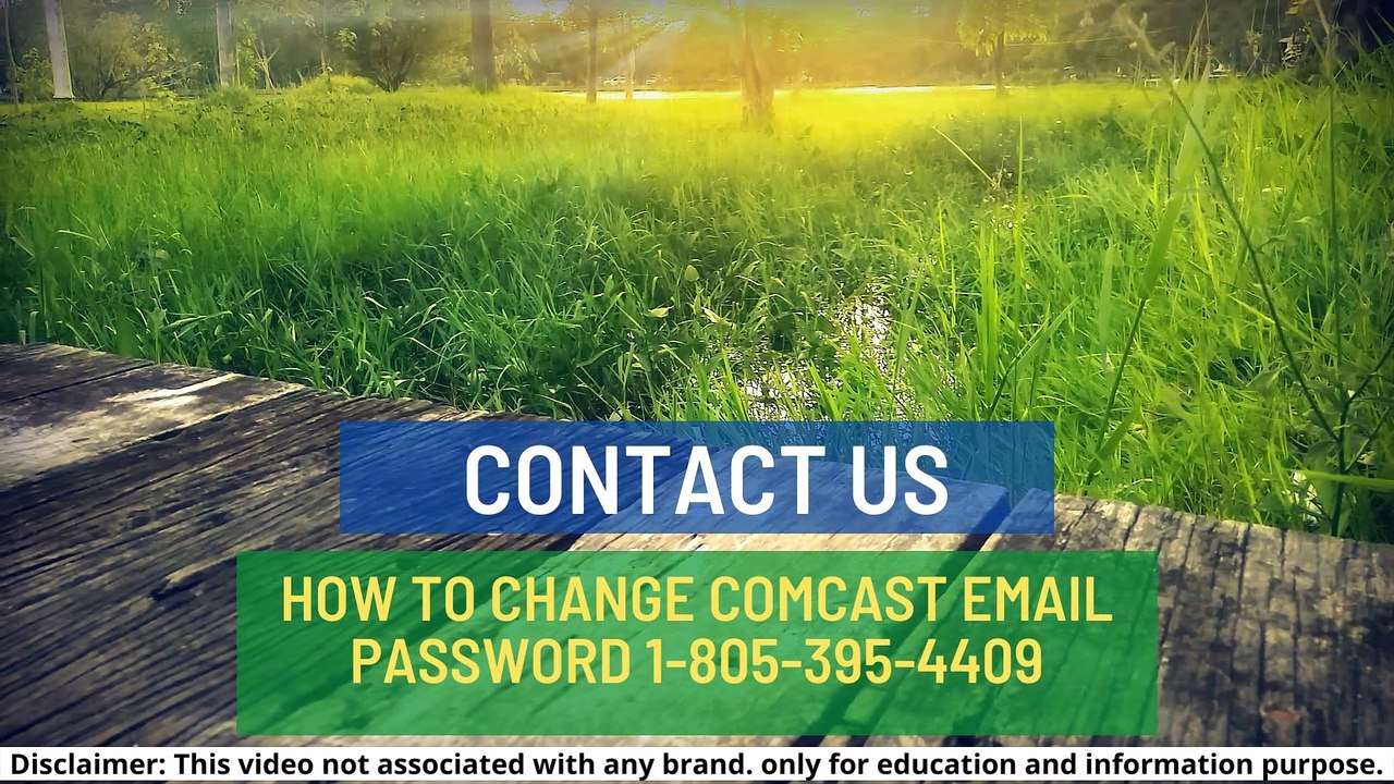 How To Change Comcast Email Password 1 805 395 4409 Contact Us Video Dailymotion