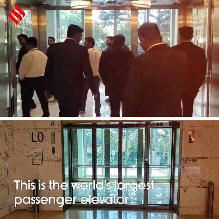 World's largest elevator installed at the Jio World Center in Mumbai ...