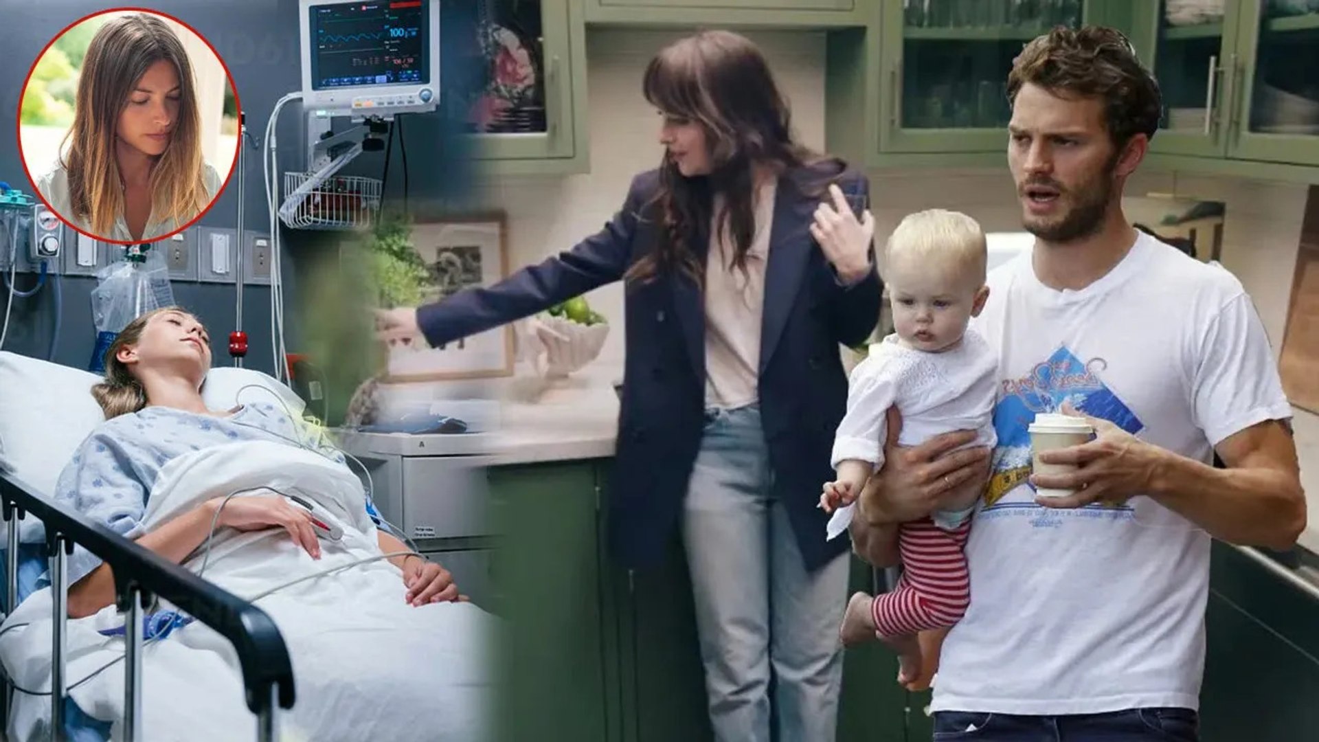 Amelia Warner, Jamie Dornan, Baby