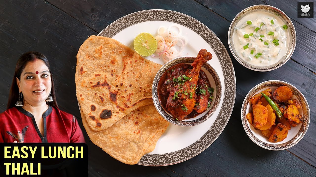 Indian Mini Thali | Easy Lunch Thali | Easy Indian Meal Preps | Smita ...