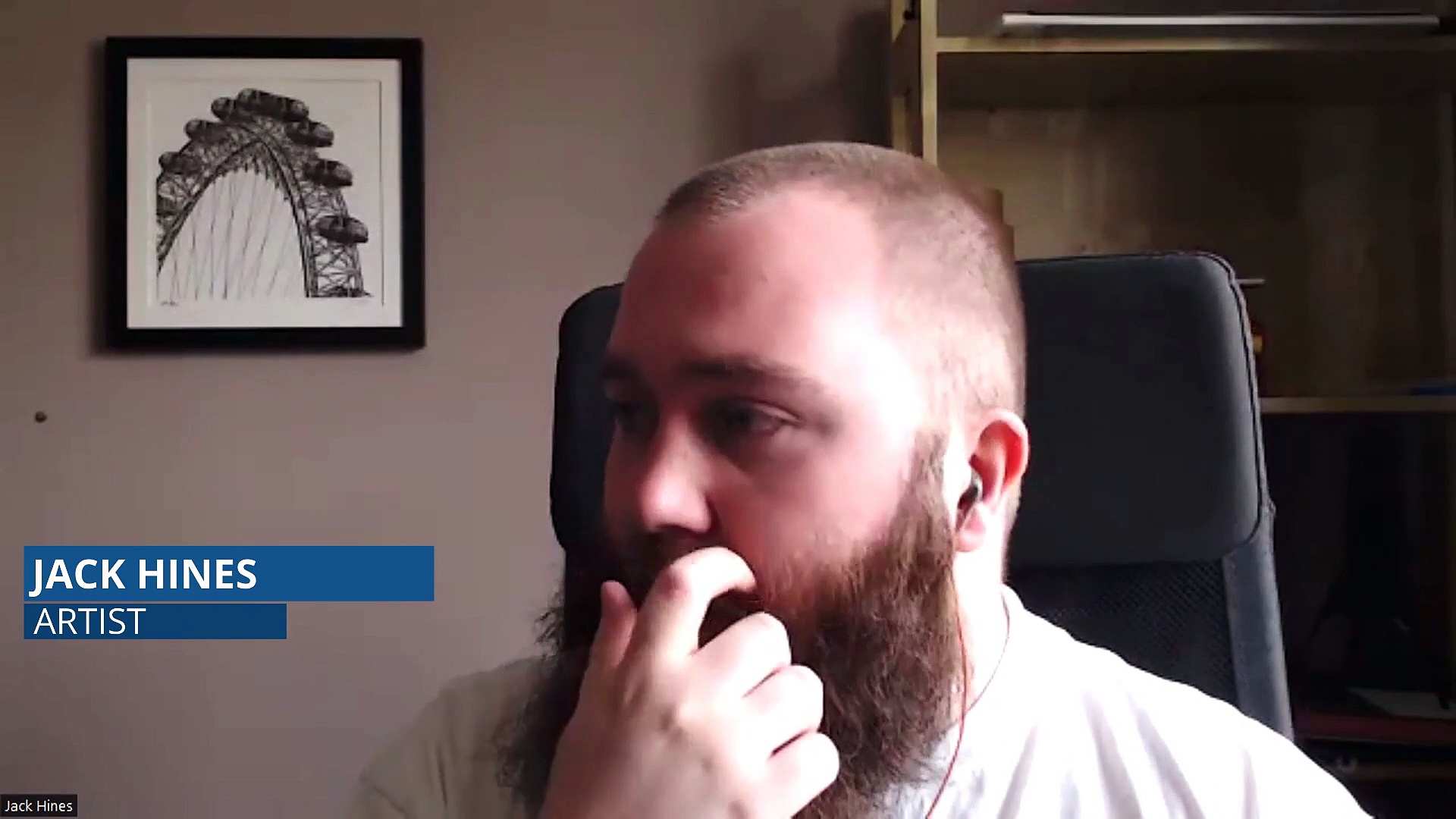 Jack Hines talking about the challenge he's set himself