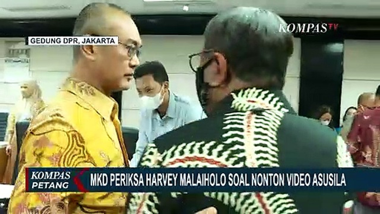 MKD DPR Setop Kasus Harvey Nonton Video Asusila di Ruang SIdang, Harvey: Saya Sudah Klarifikasi ...