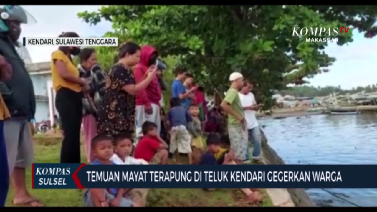 Temuan Mayat Terapung Di Teluk Kendari Gegerkan Warga - Video Dailymotion
