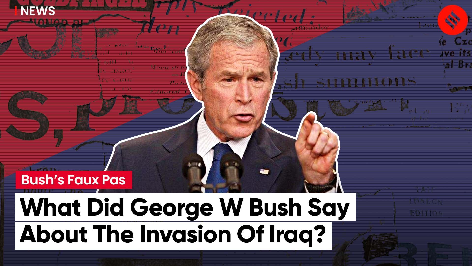 Bush Iraq Memes Bush Jokes About Search For WMD, But It's No Laughing