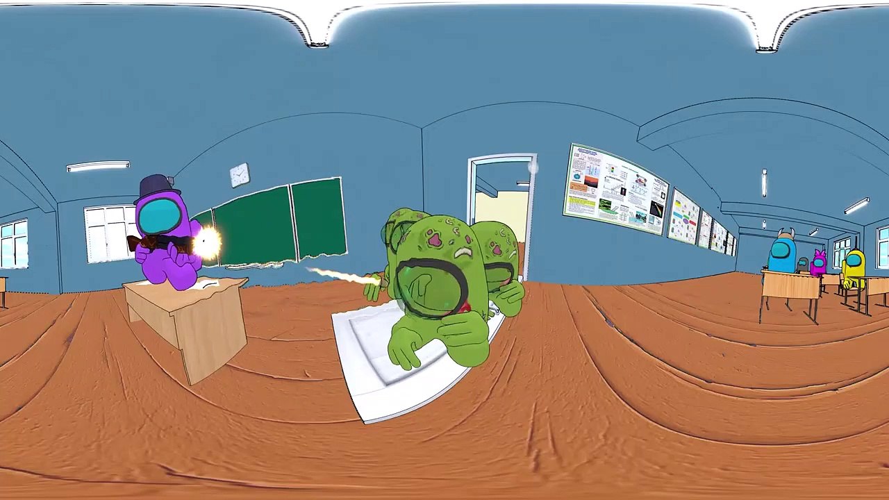 Among us Monster School Zombie Apocalypse - video Dailymotion