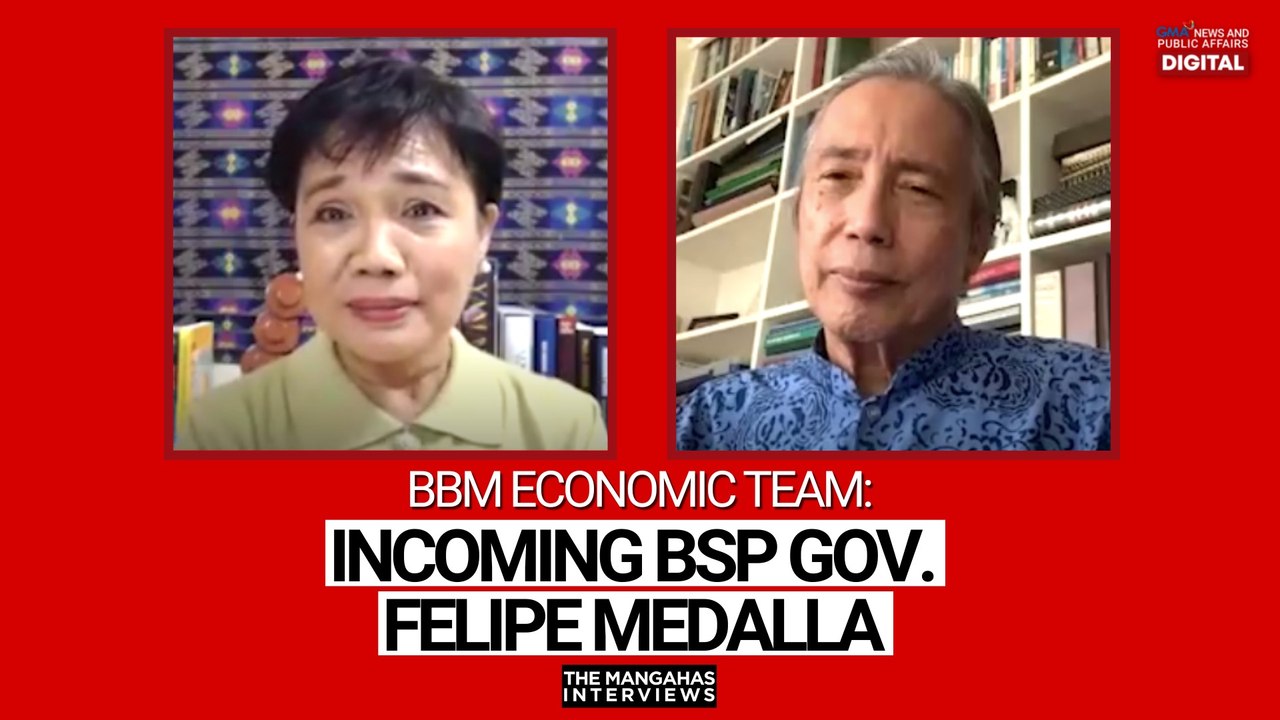 BBM economic team: Incoming BSP Gov. Felipe Medalla | The Mangahas ...