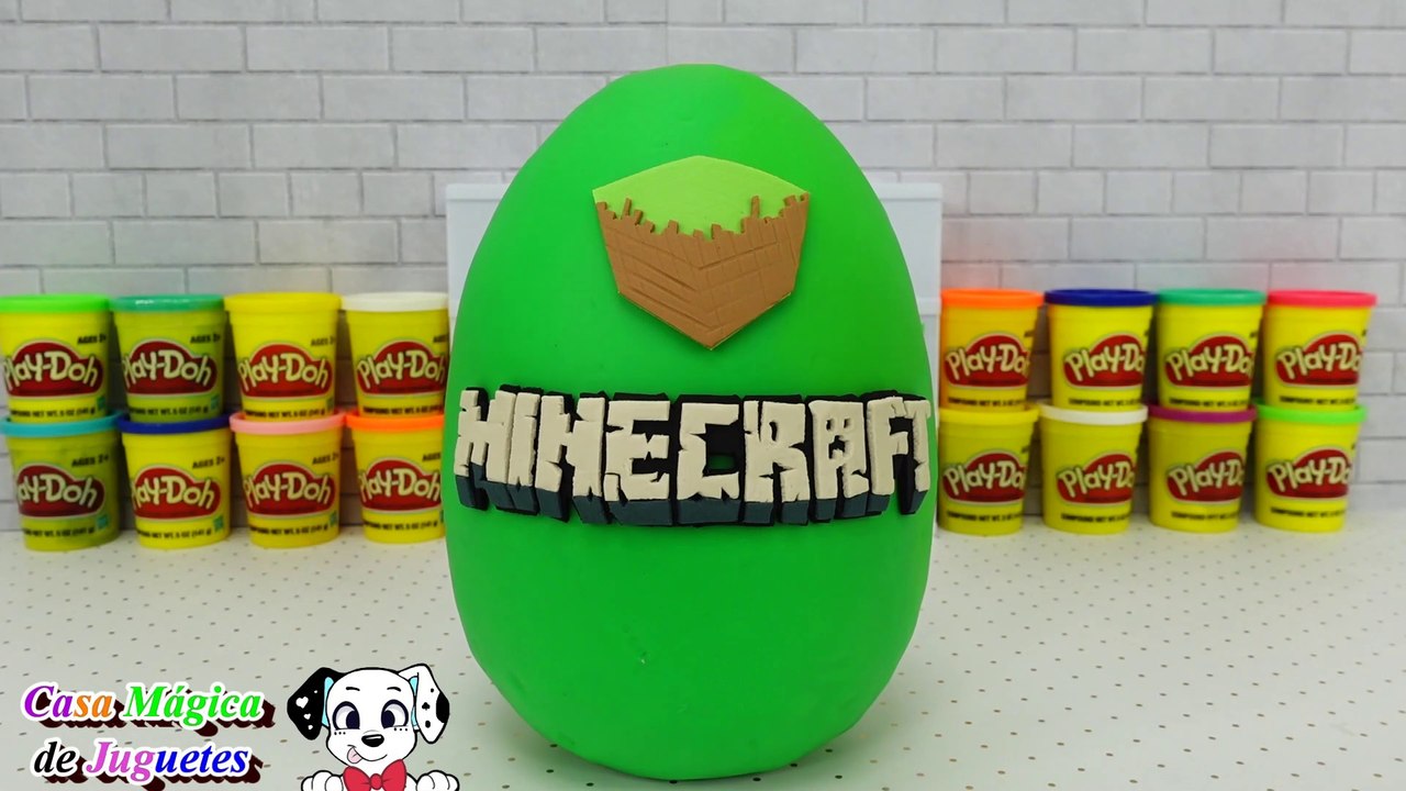 Huevo Gigante Sorpresa de MINECRAFT - Vídeo Dailymotion