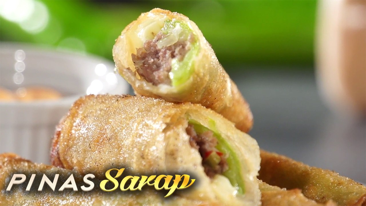Rellenonng dynamite lumpia, paano nga ba iniluluto? | Pinas Sarap ...