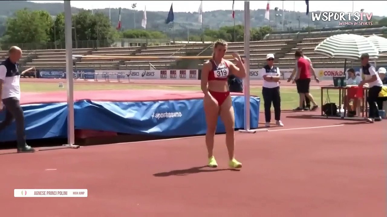 Agnese Polini _ High Jump _ 2022 Italian Athletics Championships ...