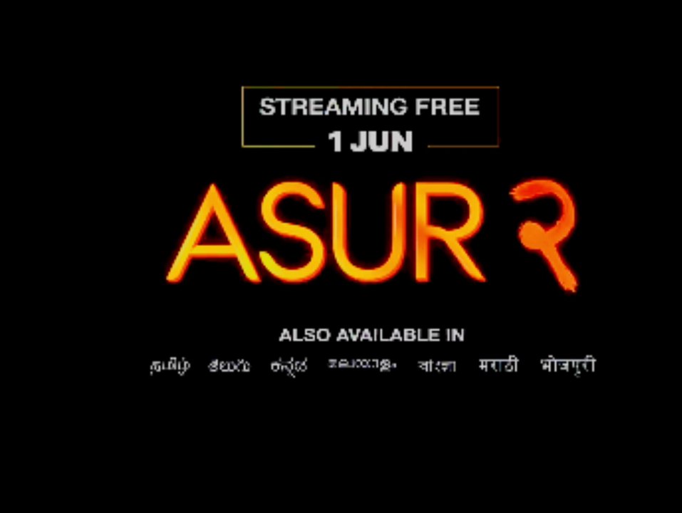 ASUR 2 | Official Trailer | Arshad Warsi | Barun Sobti | Ridhi Dogra | Jio Cinema - video ...
