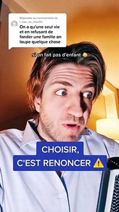 Choisir, c'est renoncer - Vidéo Dailymotion